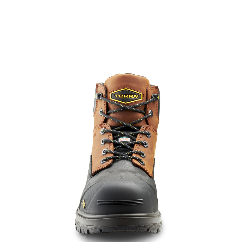 Men's Terra Gantry 6" Waterproof Nano Composite Toe Safety Work Boot